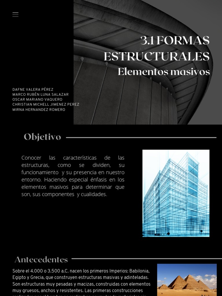 Estructuras Masivas | PDF