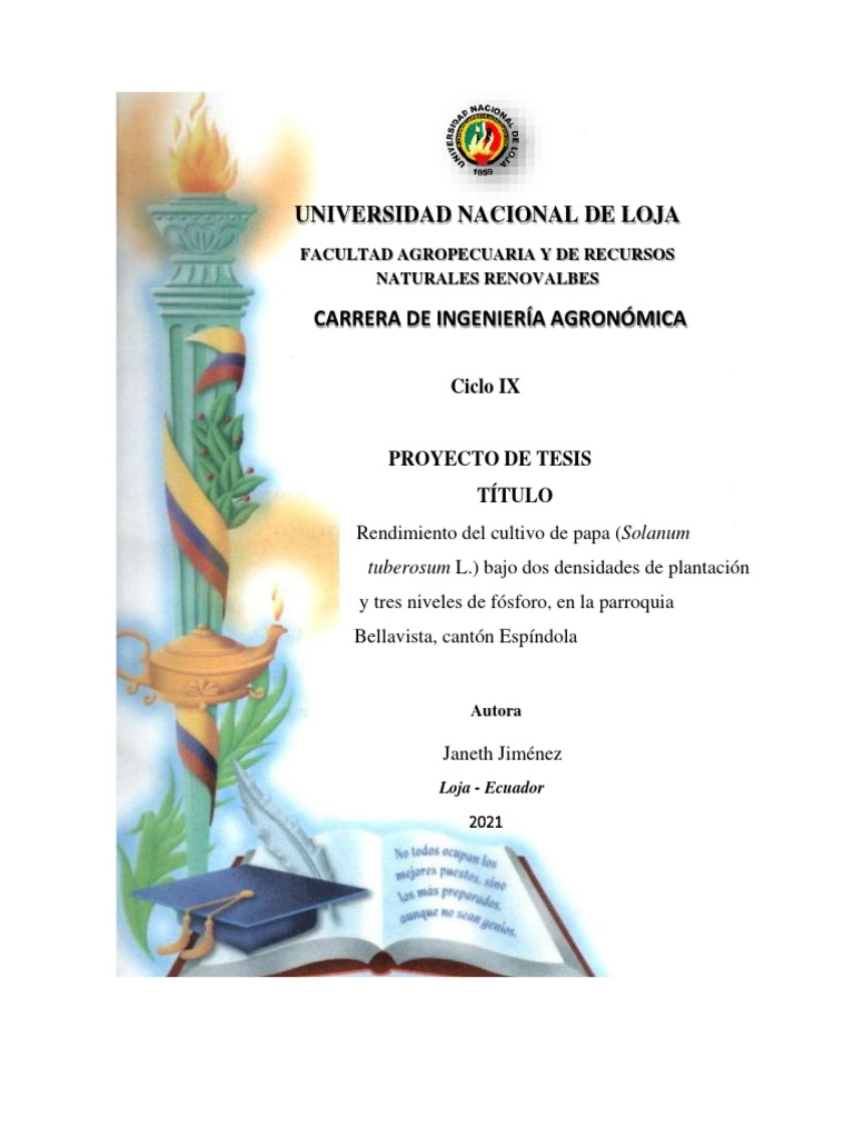 Proyecto en Papa - Janeth Jiménez | PDF | Patata | Tallo de la planta