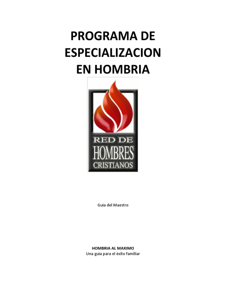 Cap 1 - Hombría Al Máximo | PDF | Libro del éxodo