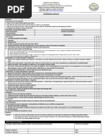 Nose and Sinuses Assessment Form | PDF | Human Nose | Medical Specialties