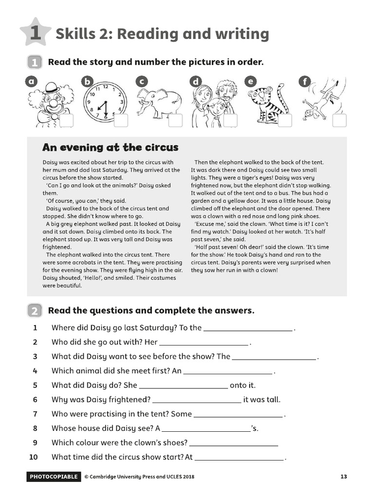 Life Adventures 3 - Reading and Writing Worksheet - Unit 1 | PDF