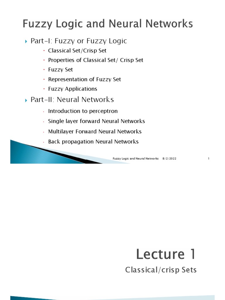 Fuzzy Logic and Neural Networks | PDF | Fuzzy Logic | Science