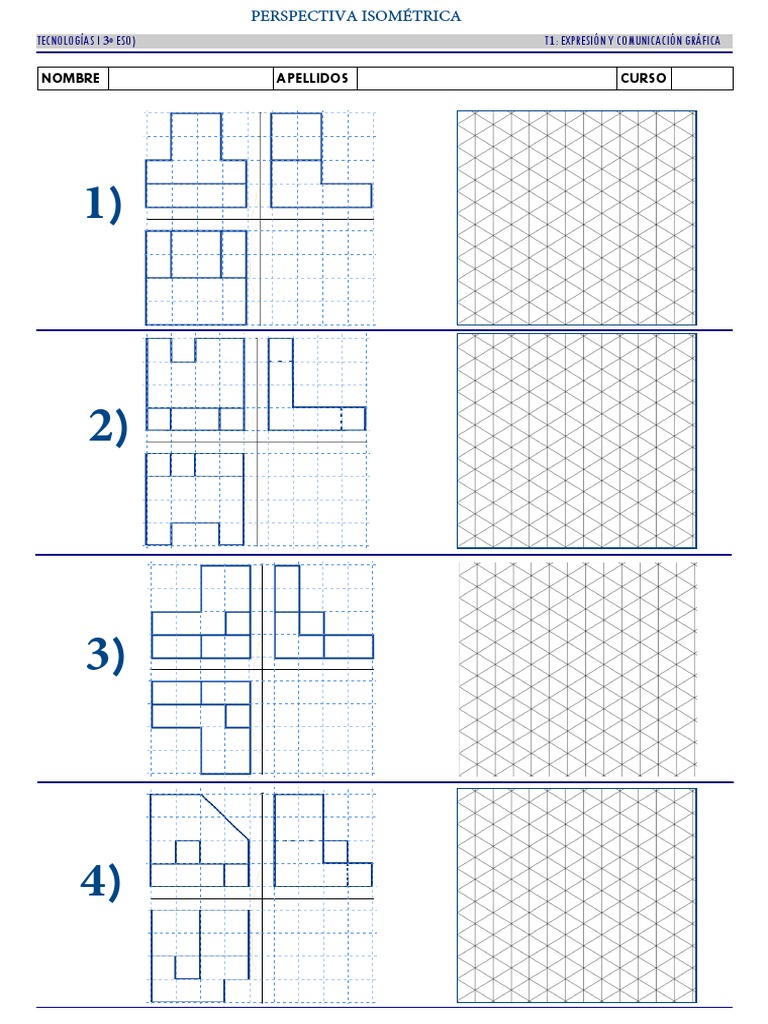 Ficha ISOMÉTRICA | PDF