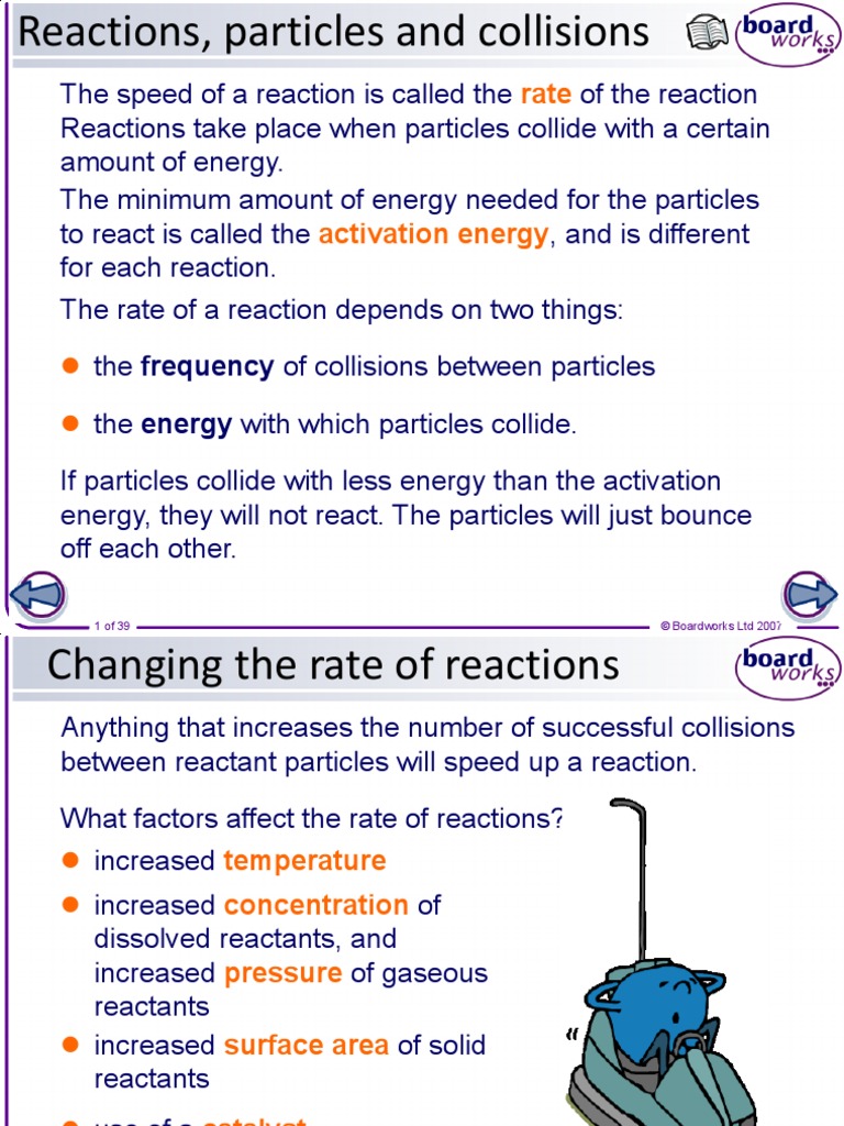 Rate of Reaction 1 | PDF | Reaction Rate | Chemical Reactions