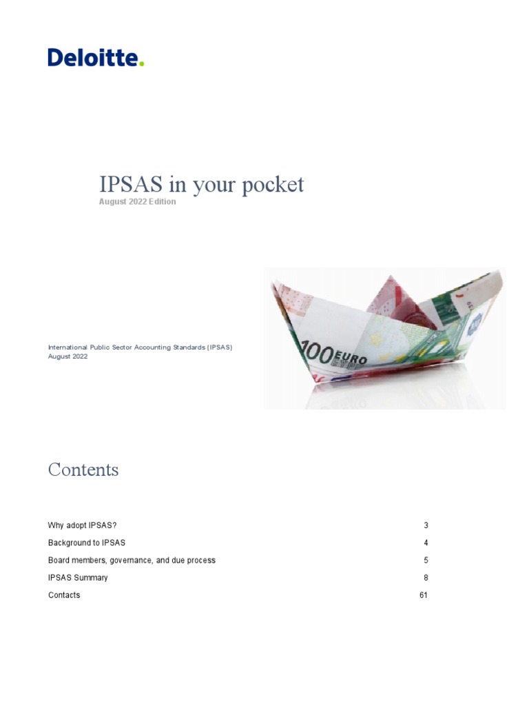 IPSAS 45 Effective Date and Overview | PDF | International Financial ...
