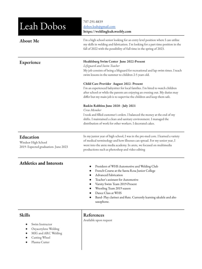 Leah Dobos Resume-2 | PDF