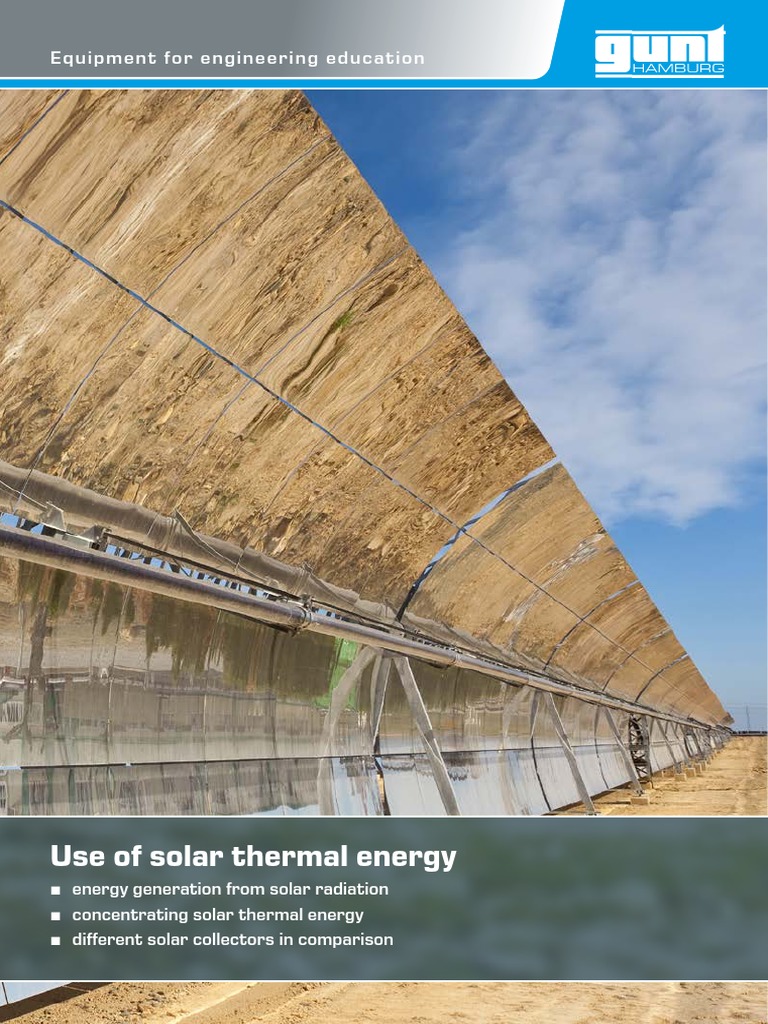 Solar Thermal Energy - English | PDF | Solar Energy | Heat Transfer