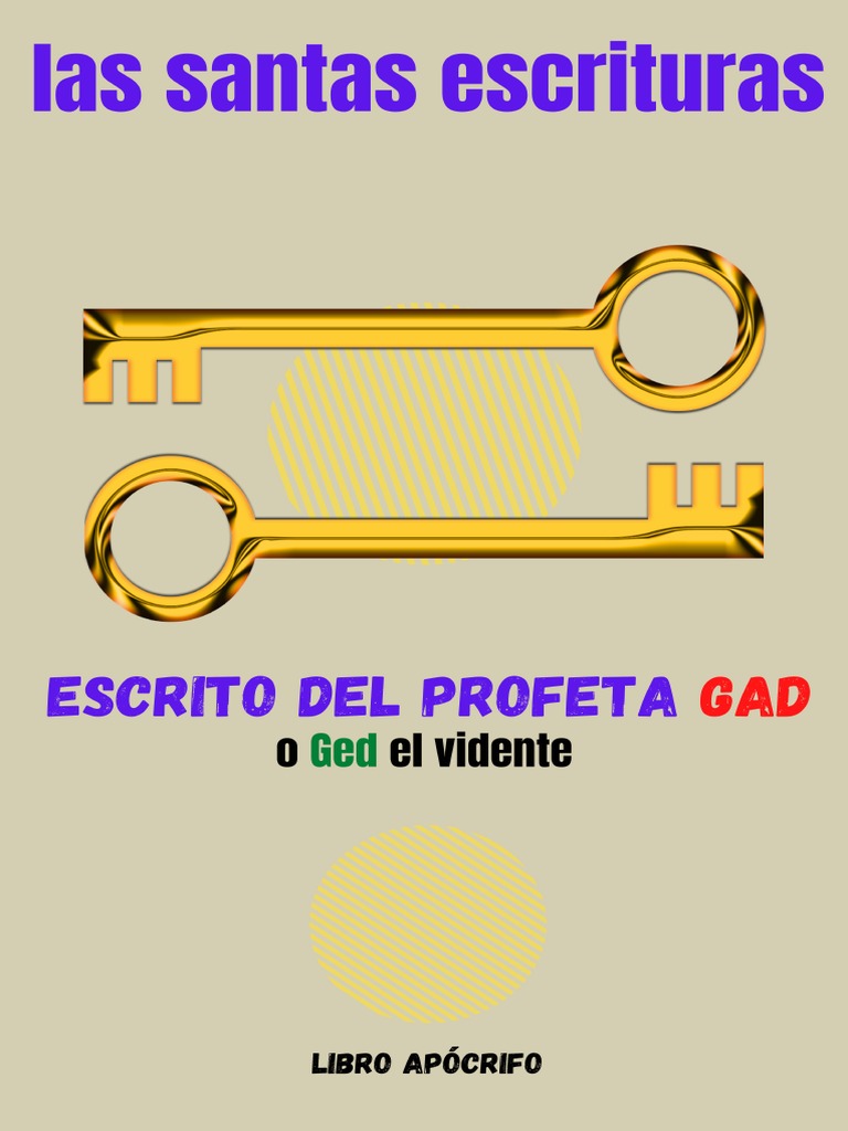 Escrito Del Profeta Gad | PDF