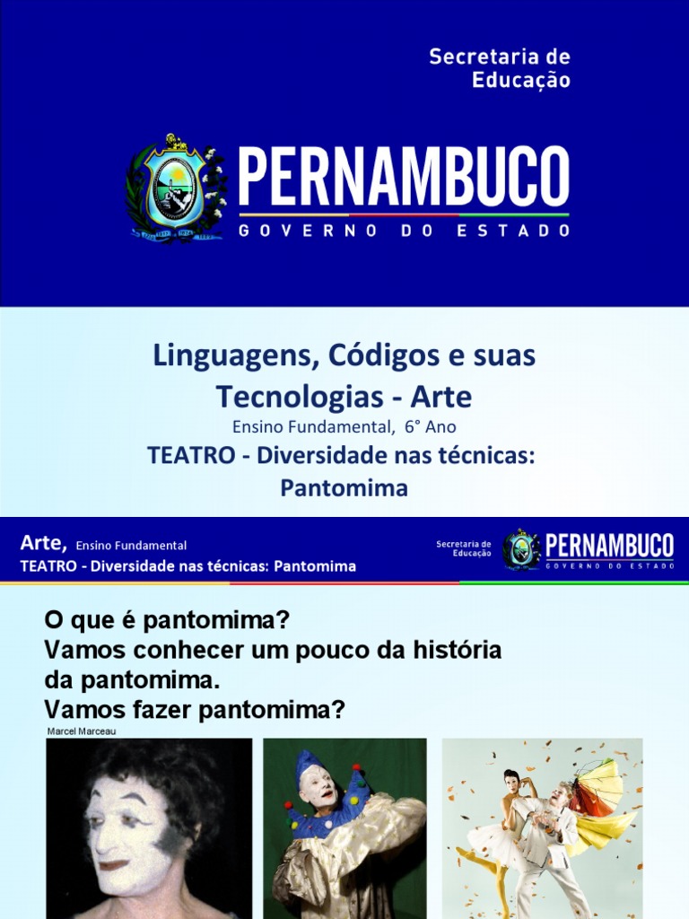 Pantomima: História e Técnicas Teatrais | PDF | Charlie Chaplin | Filme mudo