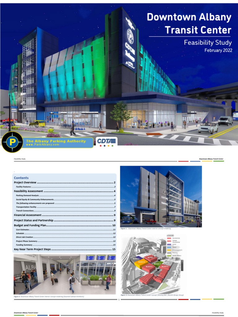 Downtown Albany Transit Center Study | PDF | Public Transport | Transport