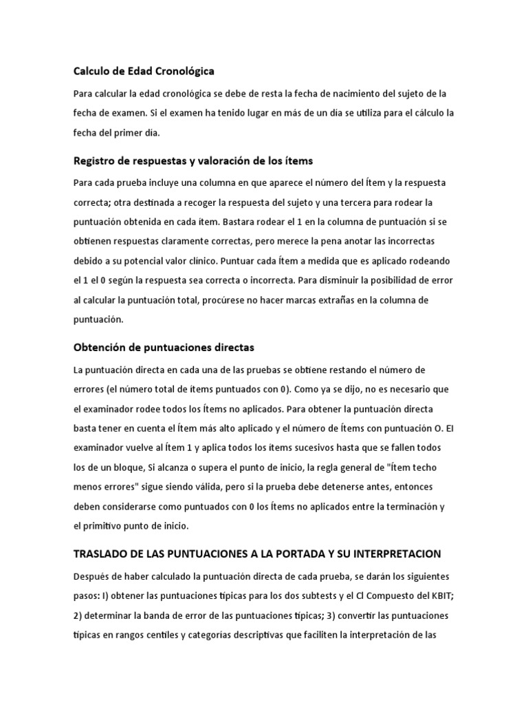 Obtención e Interpretación de Las Puntuaciones Típicas | PDF