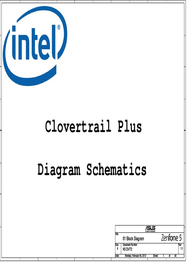 Asus Zenfone5 Schematics Diagram | PDF | Computer Engineering | Electronics