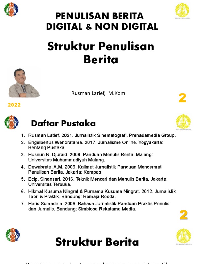 Pert-2 Struktur Berita | PDF