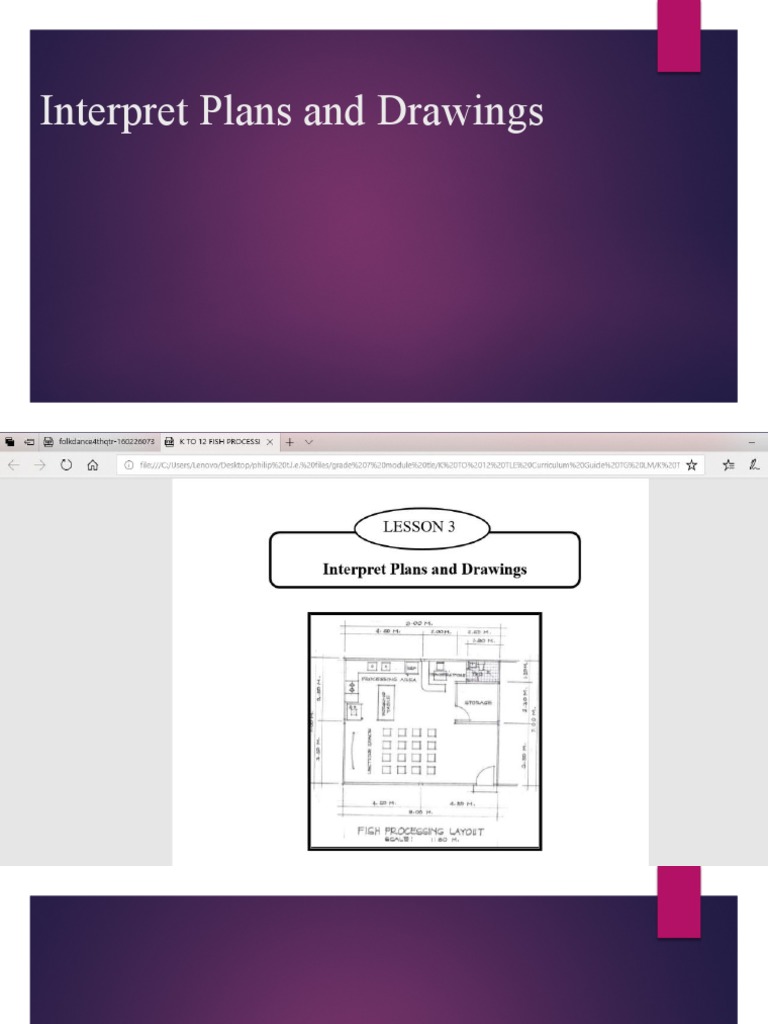 Interpreting Plans and Drawings for Fish Processing Activities | PDF ...