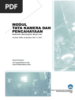 MODUL 3 Produksi FILM - Tata Kamera Dan Tata Cahaya Film | PDF