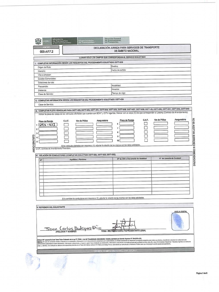 Formato MTC | PDF | Business | Industrias de servicio
