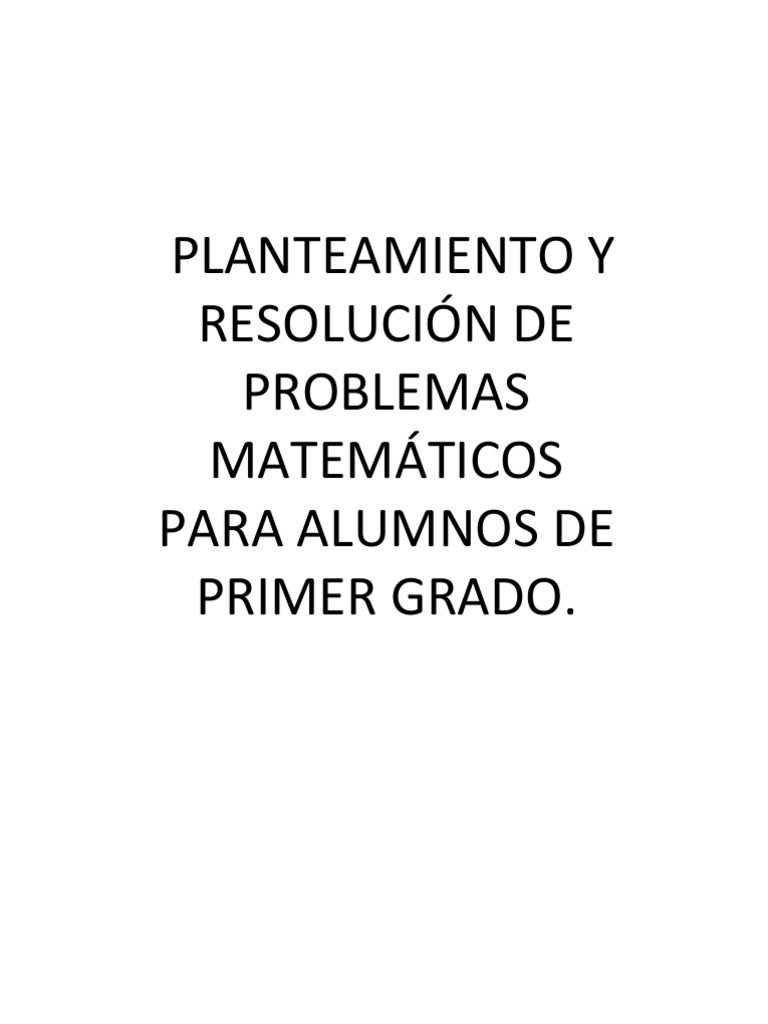 Problemario PDF | PDF
