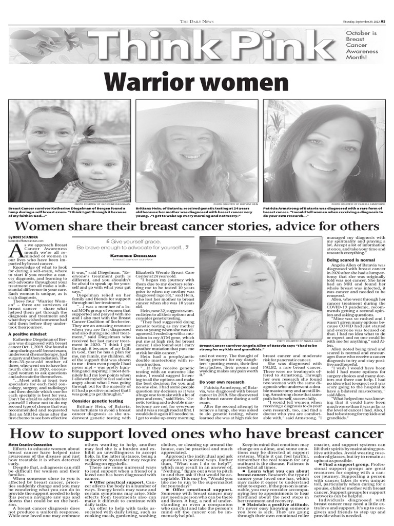 Breast Cancer Awareness (October 2022) | PDF