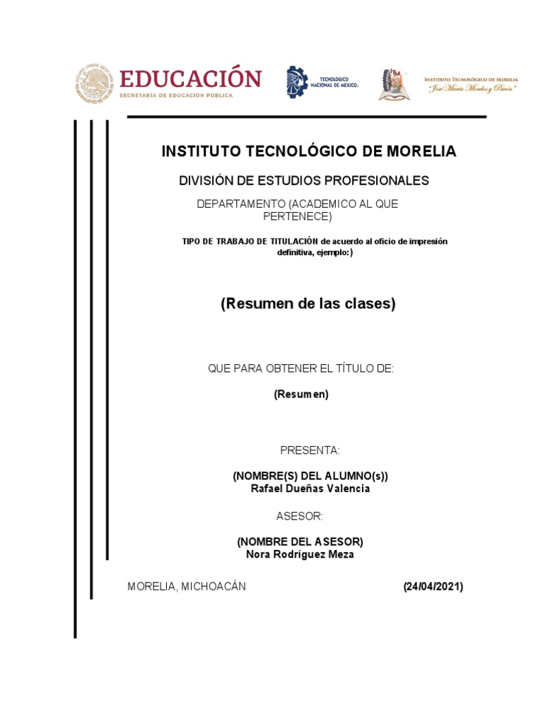 Portada Tec | PDF