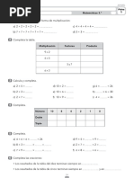 Secuencia Didáctica. Múltiplos y Divisores. 6to Grado | PDF | Matemáticas | Conocimiento