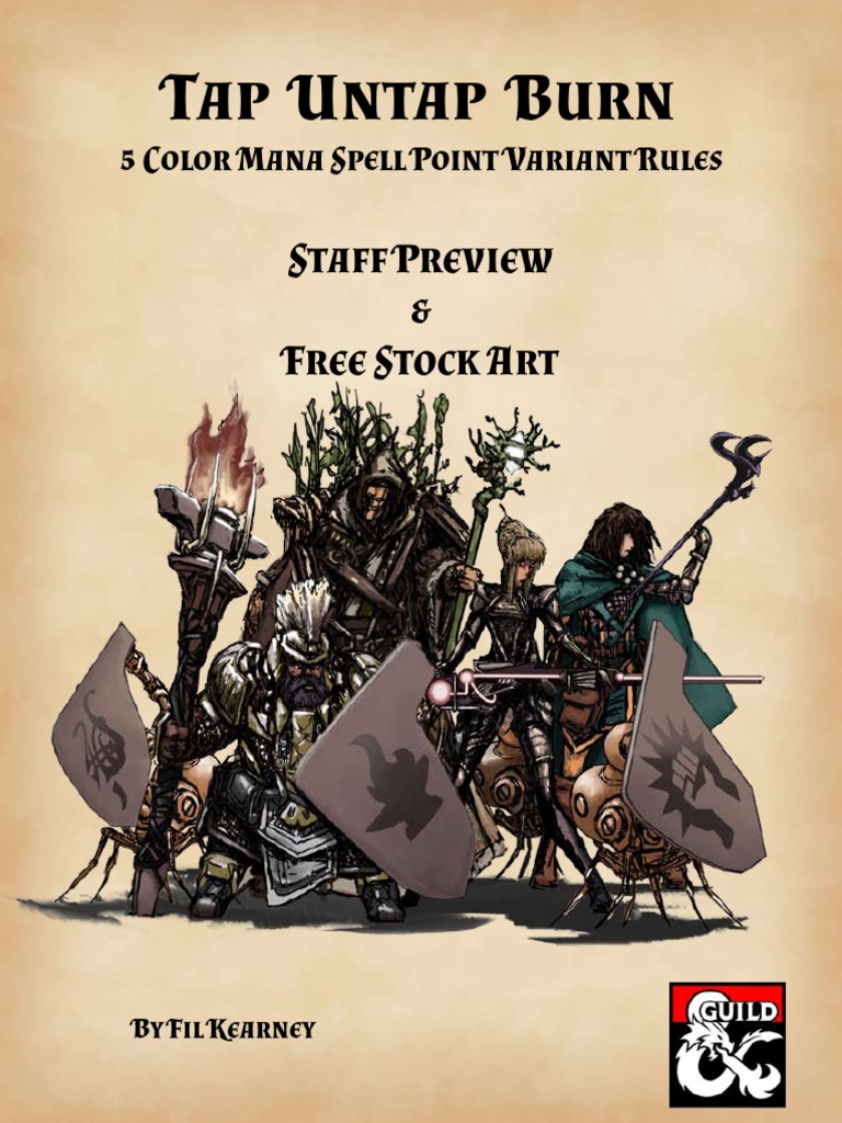 Tap Untap Burn - Staff Preview | PDF | Copyright | License
