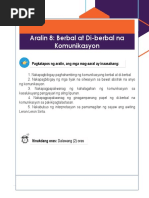 Berbal at Di-Berbal LESSON PLAN | PDF