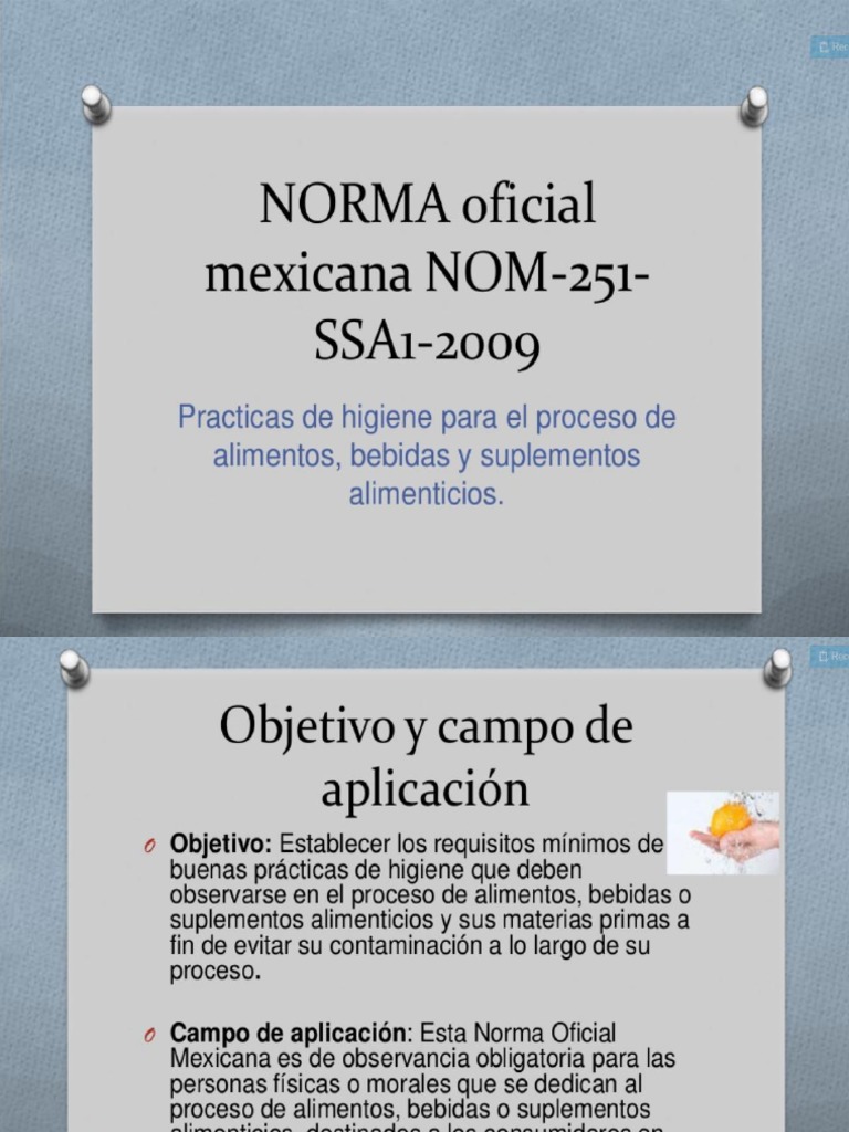 Manual Capacitacion Nom 251 | PDF