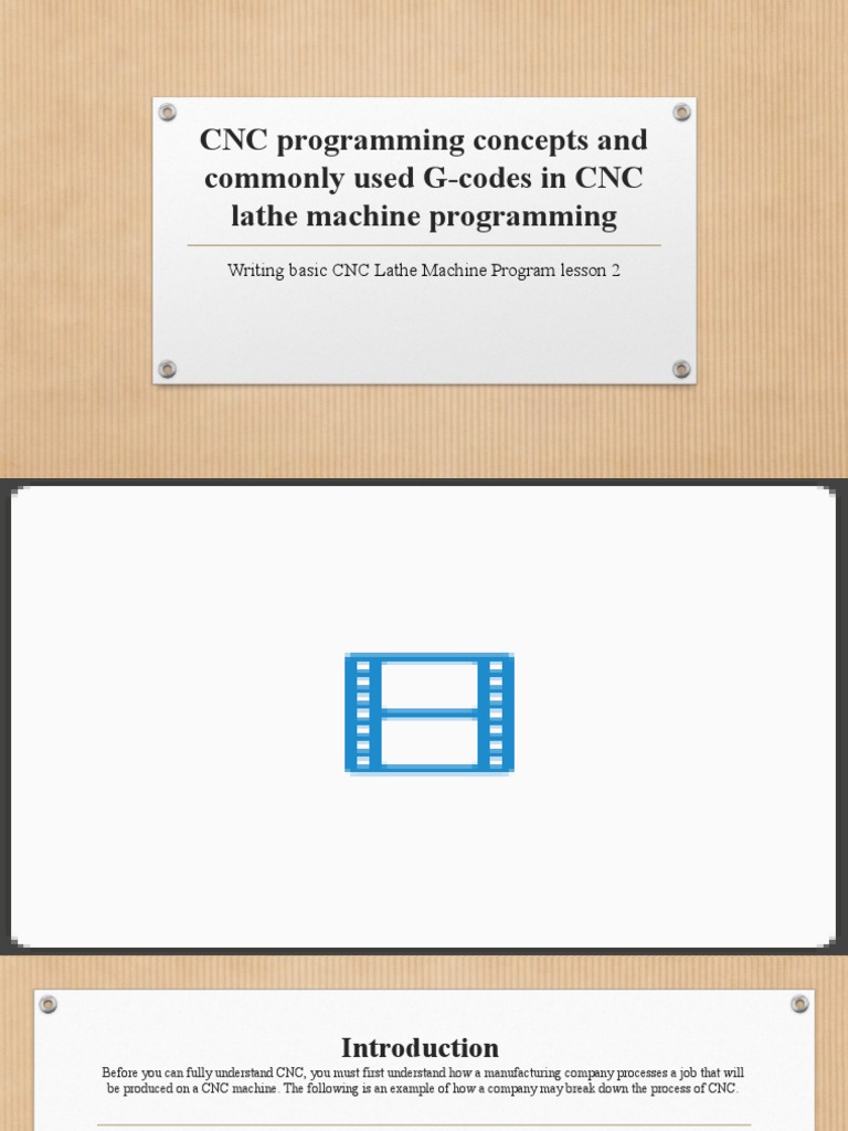 CNC Programming Concepts and Commonly Used G-Codes in | PDF | Numerical ...