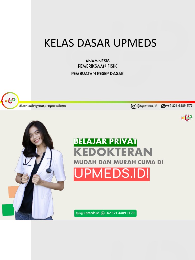 Kelas MABA - Anamnesis Dan Pemfis | PDF