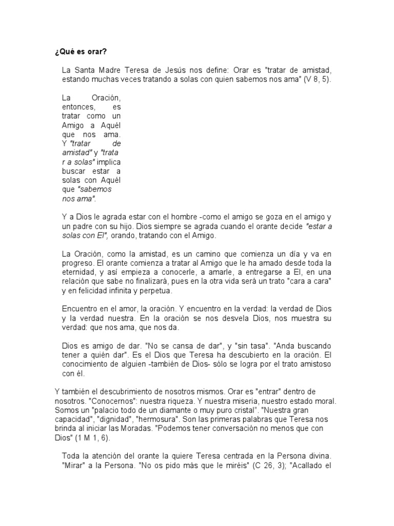 Qué Es Orar | PDF | Oración