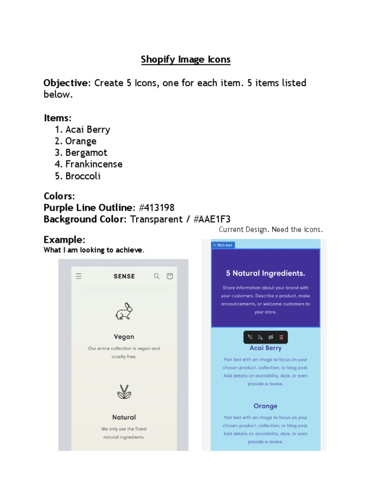 Shopify Image Icons | PDF | Business