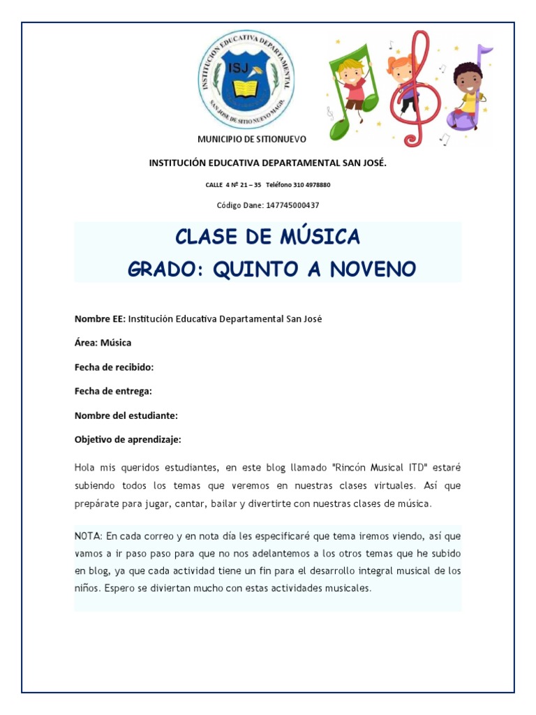 Guia de Música | PDF | Ritmo | Canciones