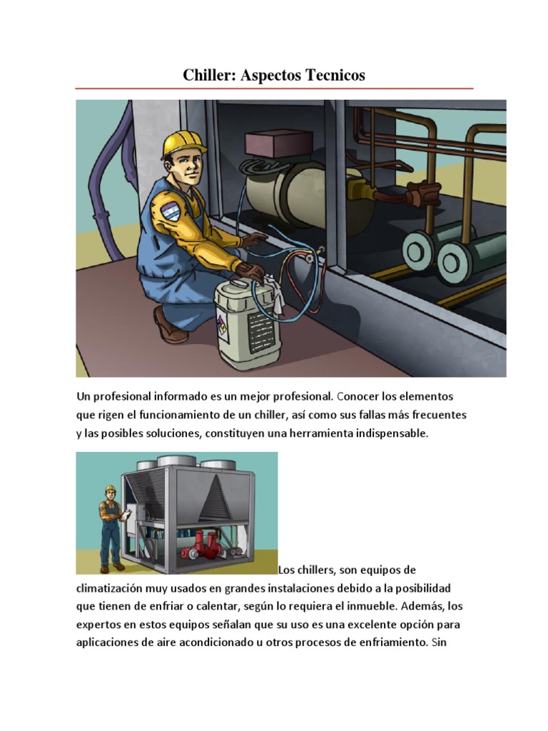 Chiller Aspectos Tecnicos 2 1 | Descargar gratis PDF | Presión | Líquidos