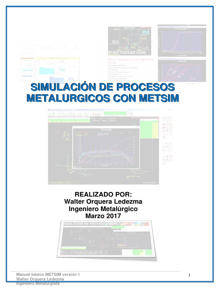 Material de Apoyo CURSO BASICO METSIM para Diagrama de Flujo | PDF ...