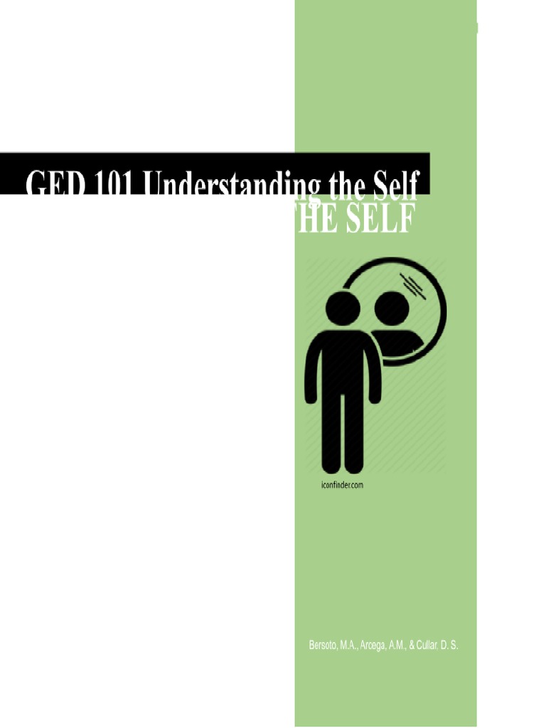 GED 101 Understanding The Self (Module) | PDF | Extraversion And Introversion | Cognition