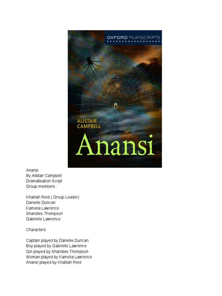 Anansi | PDF | Anansi