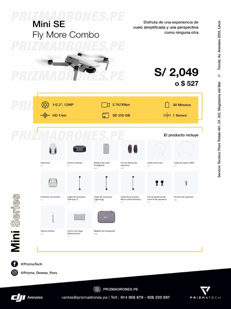 Catalogo DJI Drones Consumer PrizmaTech | PDF