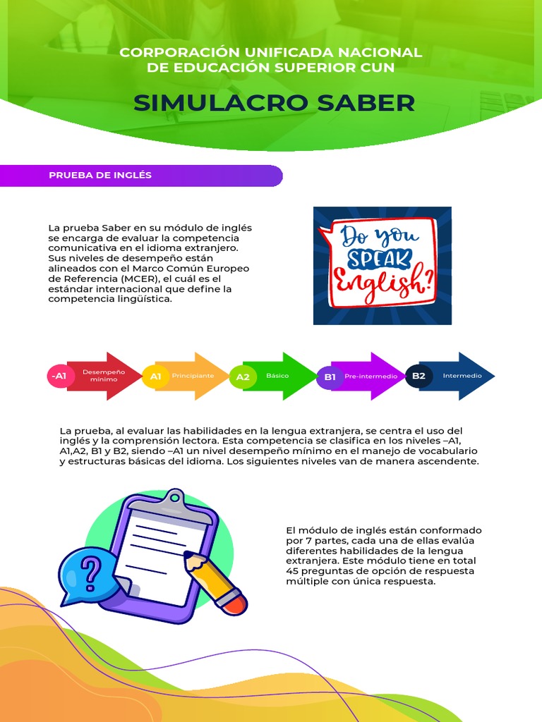 Ingles Modulo | PDF | Comprensión lectora | Ciencia cognitiva