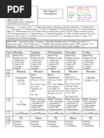 Daily Five Check-In Sheet | PDF
