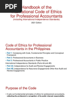 IESBA-Code of Ethics | PDF | Confidentiality | Accounting