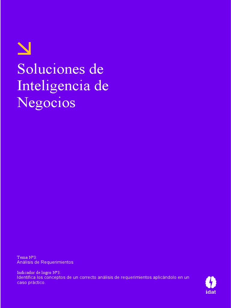 Tema 3 | PDF | Inteligencia de negocios | Servidor SQL de Microsoft