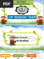 PHIL-IRI-Program-Progress Report | PDF | Learning | Behavior Modification