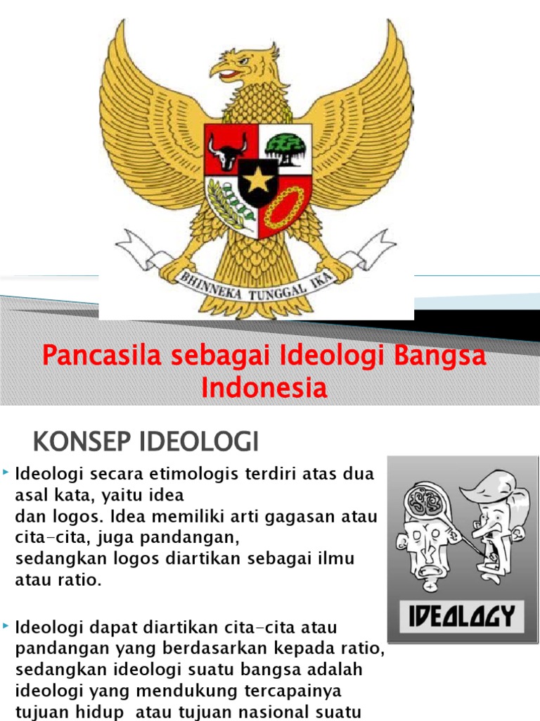 Pancasila Sebagai Ideologi Bangsa Indonesia | PDF