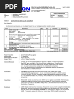 Backhoe Equipment Rental Quotation | PDF | Lease | Civil Law (Legal System)