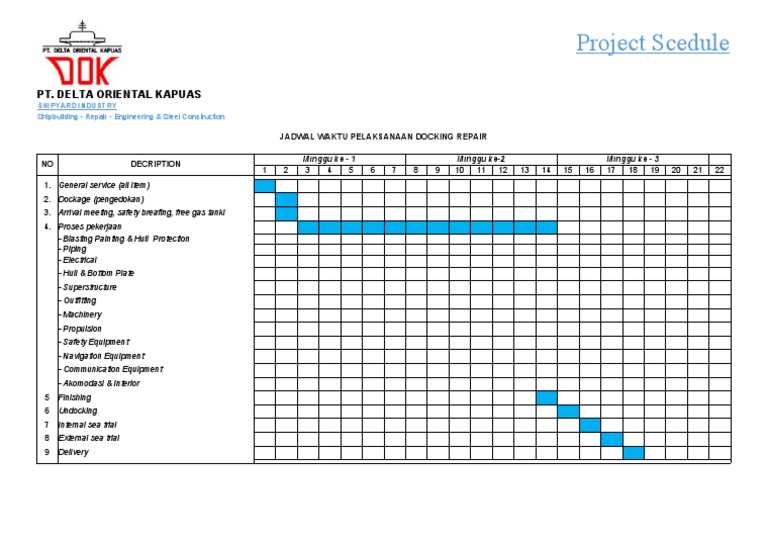 Draft Schedule | PDF