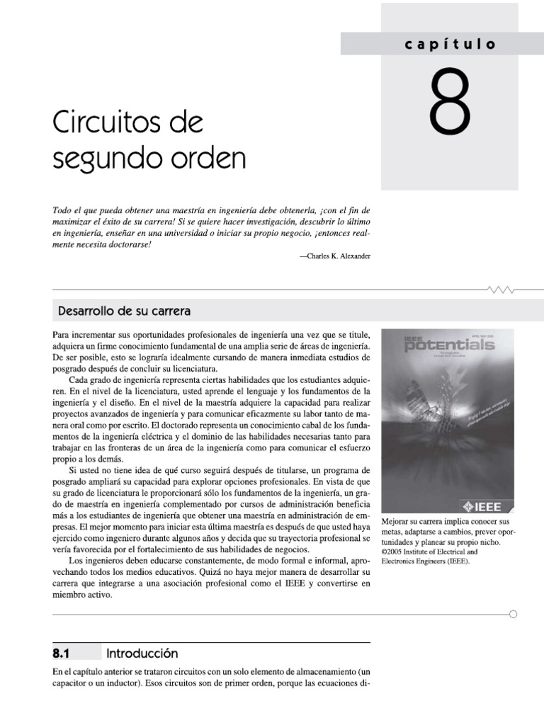 Capitulo 8 Sadiku | PDF