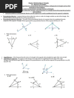 Chapter 5 Outline | PDF | Triangle | Perpendicular