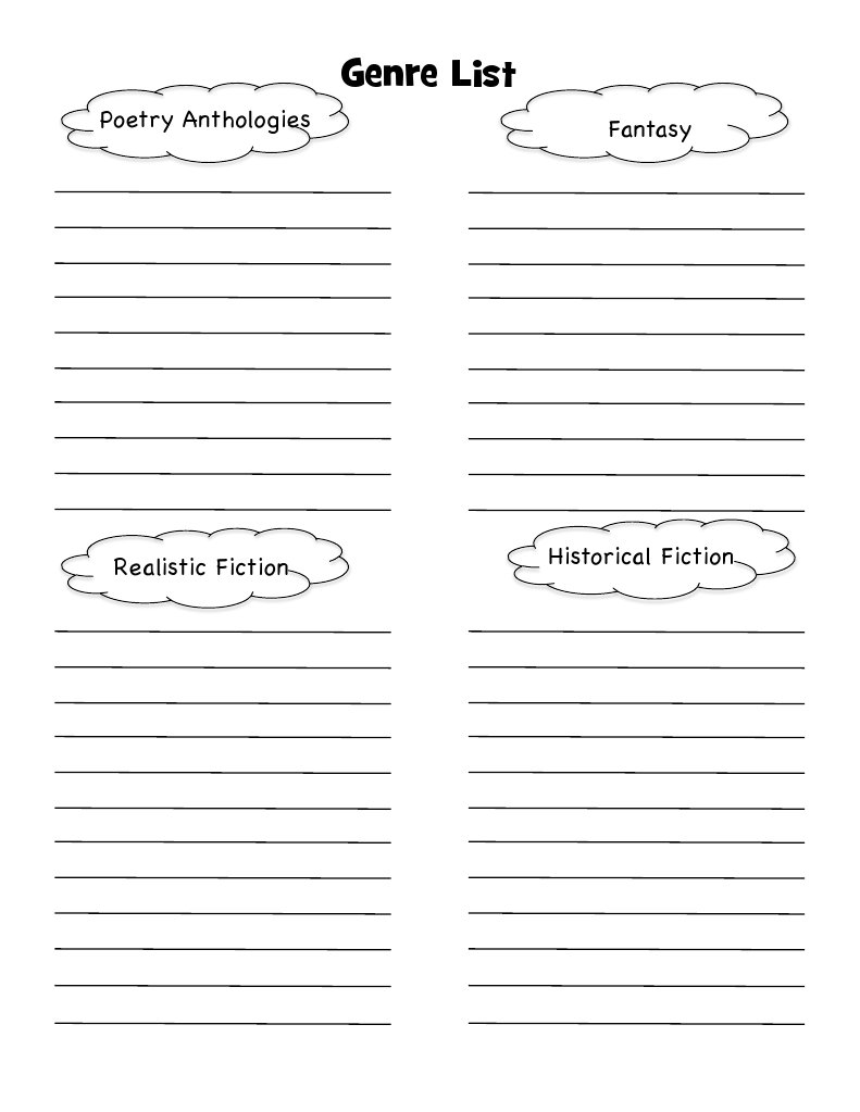 Genre List | PDF | General Fiction