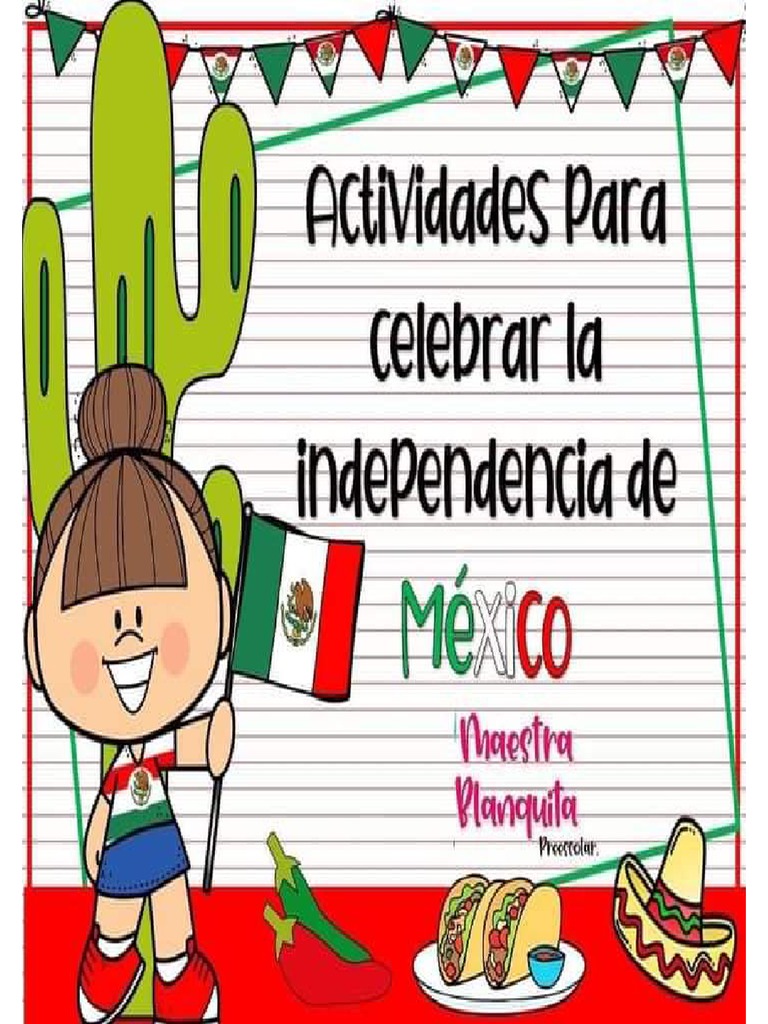 ??actividades para Celebrar 15 Septiembre | PDF