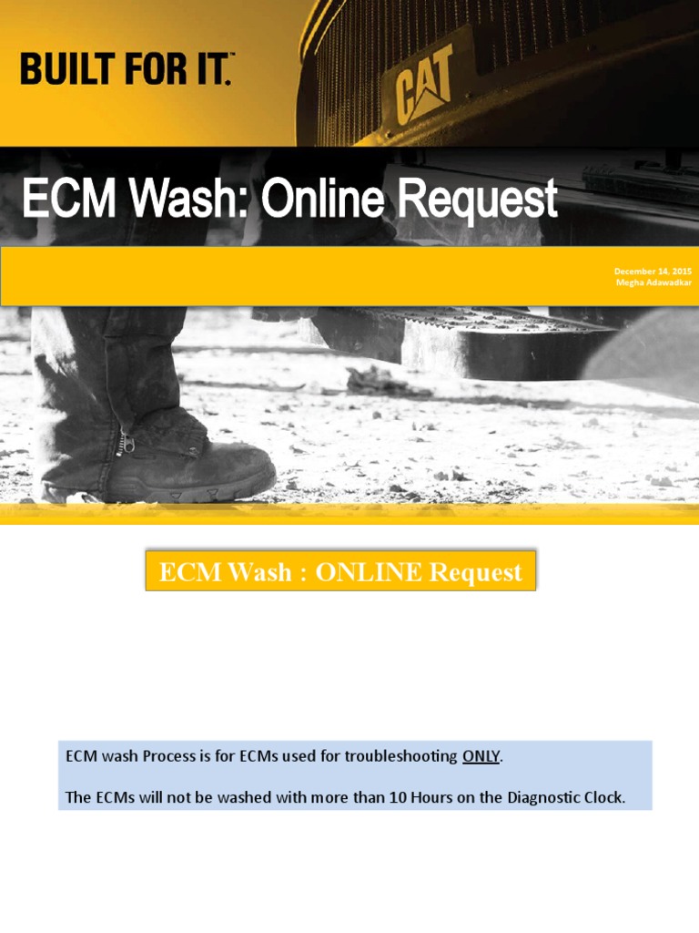 ECM Wash Presentation For Dealers Updated | PDF | Computing